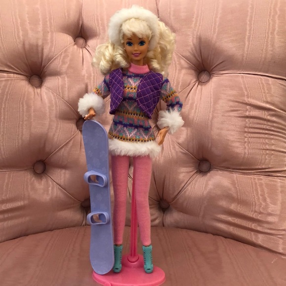 Barbie | Toys | Vtg Winter Fun Barbie | Poshmark
